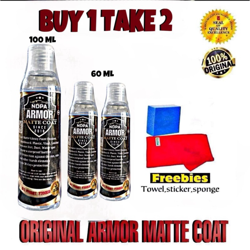 ARMOR MATTE COAT WAX for matte and glossy BUY 1 TAKE 2 ORIGINAL BY NDPA ...