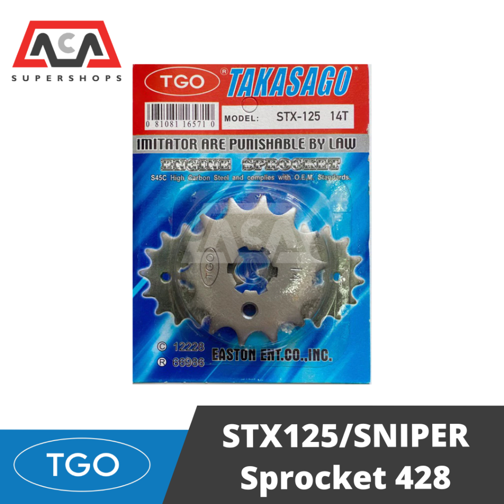 Takasago Engine Sprocket(428) for Yamaha STX125/SNIPER 135/ SNIPER 155 ...