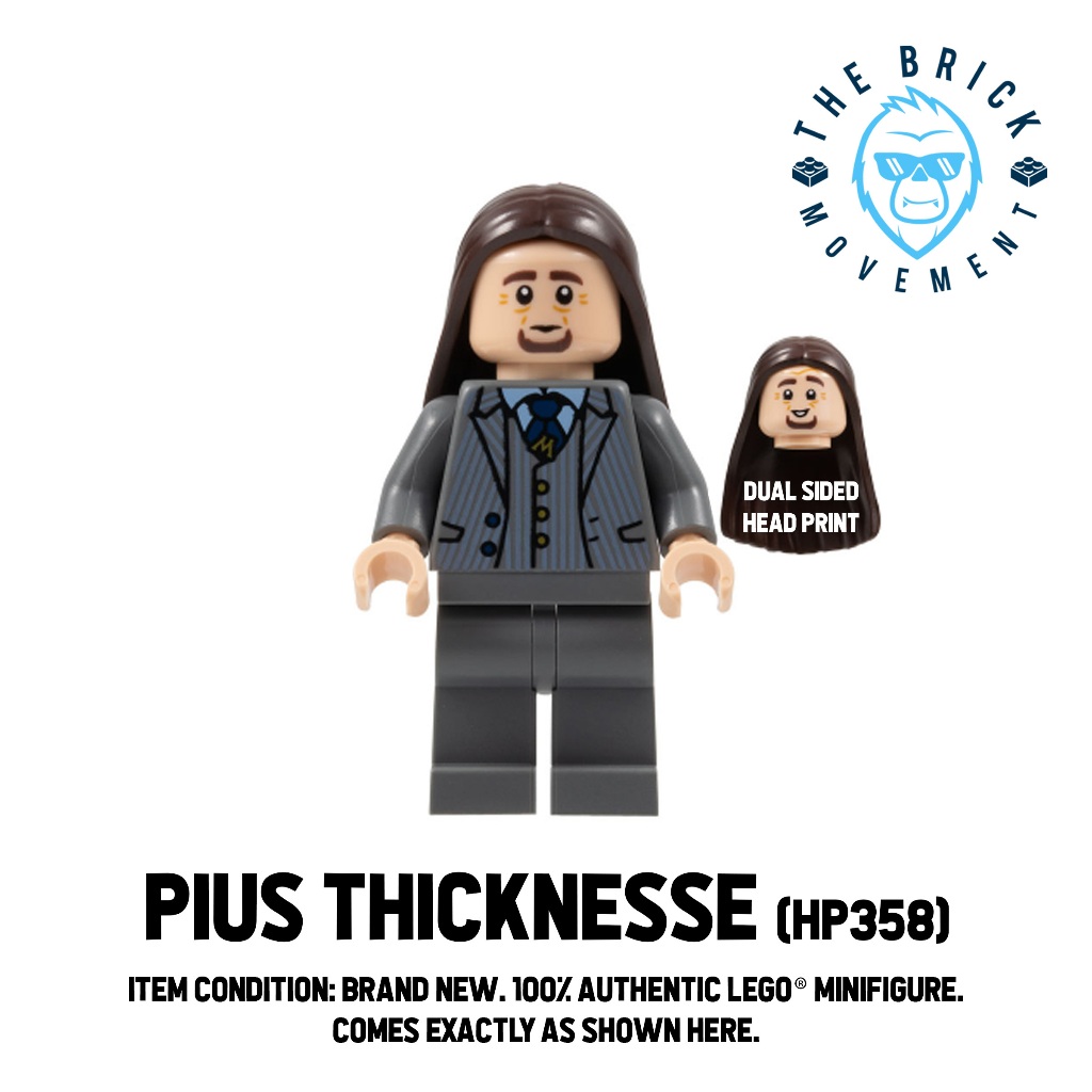 HARRY POTTER Pius Thicknesse Minifigure | Shopee Philippines