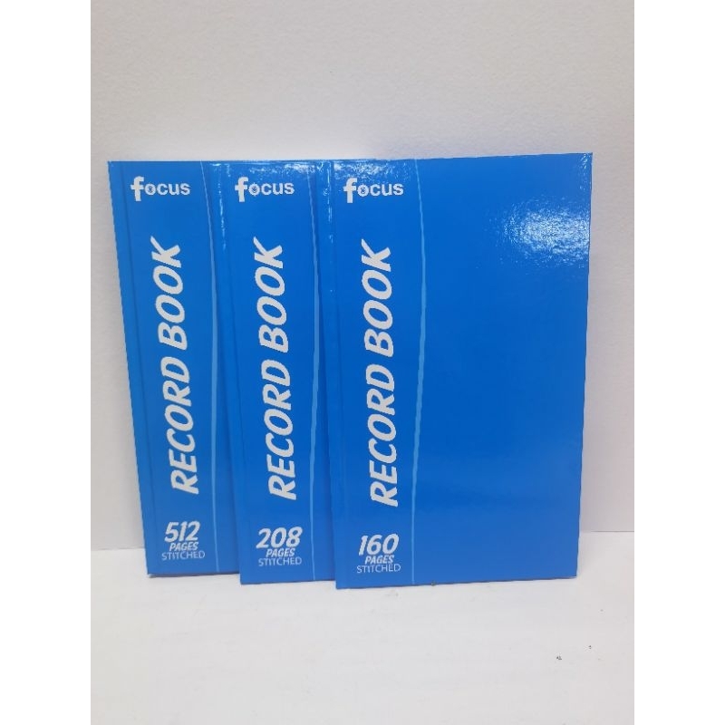 Focus Record Books 160's, 208's and 512's Pages | Shopee Philippines
