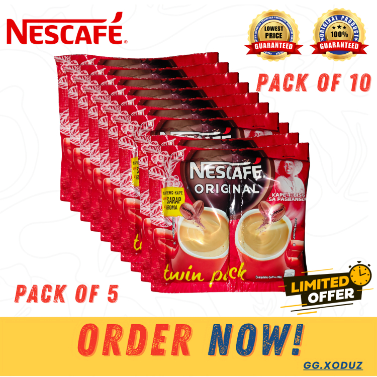 NESCAFE Original 3 in 1 Coffee Twin Pack (2 x 25.5g) - Pack of 20 ...