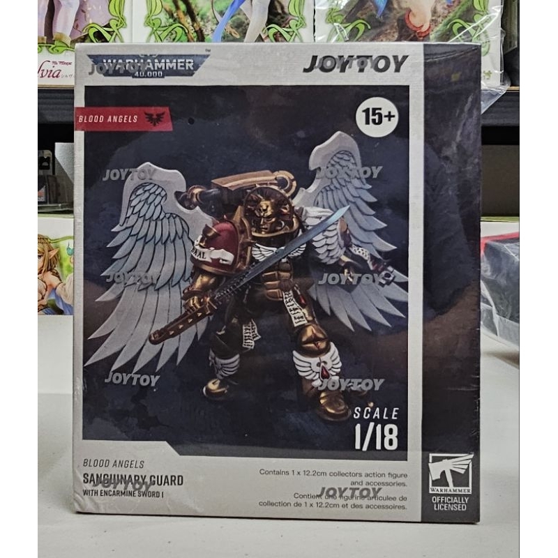 Joytoy Warhammer 40k Blood Angels Sanguinary Guard with Encarmine Sword ...