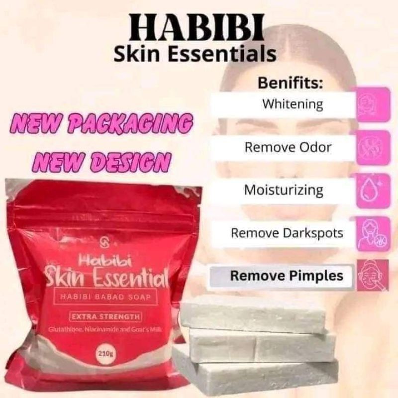 Habibi Babad Bleaching Soap – Skin Whitening & Dark Spot Remover for ...