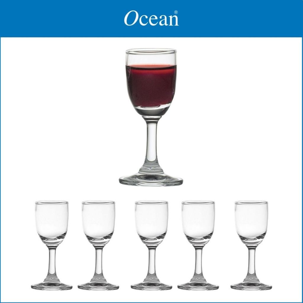 Ocean Glassware Classic Liquer Drinking Glass 30 mL (SET OF 6) WCCC ...