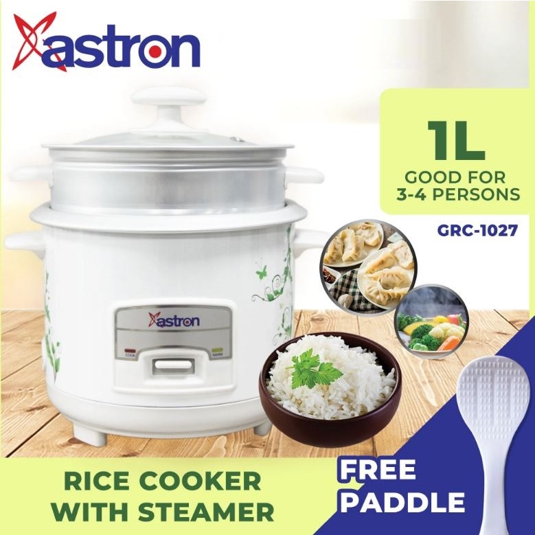 ASTRON GRC-1027 1L Multifunction Anti Rust Double Wall Outer Body Rice ...
