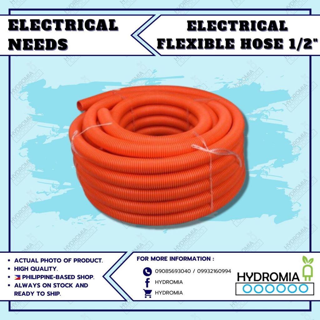 ELECTRICAL FLEXIBLE HOSE 1/2,50 METERS | Shopee Philippines