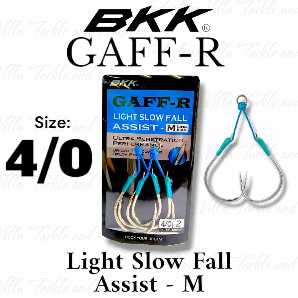BKK GAFF-R (M) Light Slow Fall Assist Jigging assist Hooks | Shopee ...