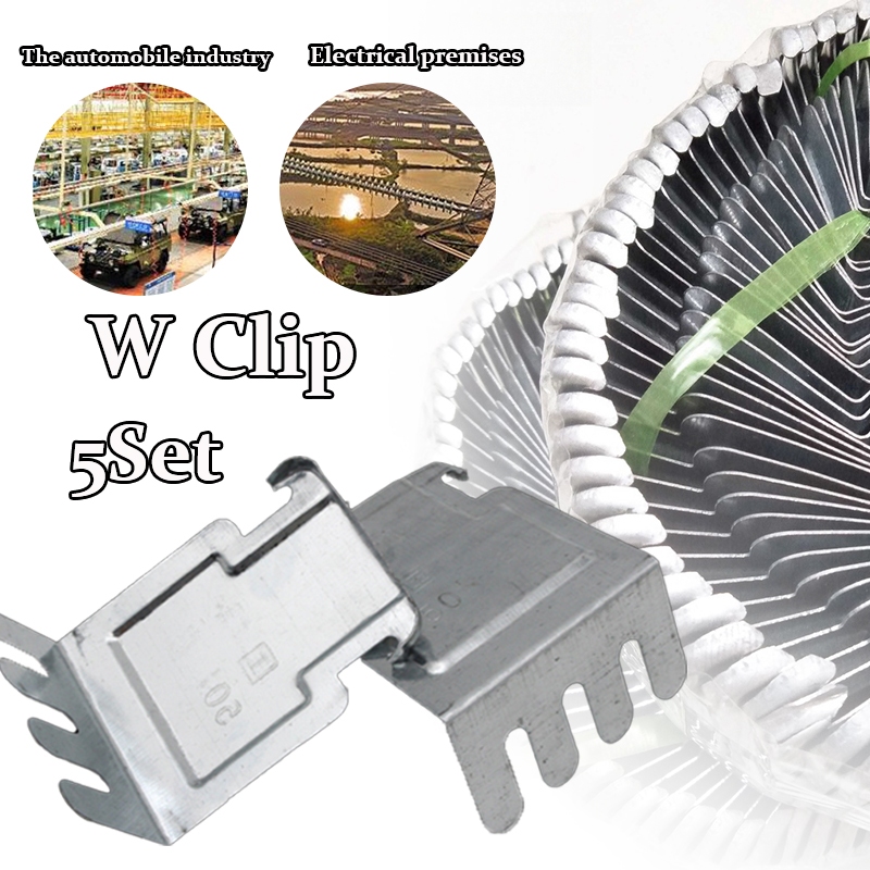 100Pcs W Clip Double Metal Furring Clip Wall Clip Ceiling Decoration ...