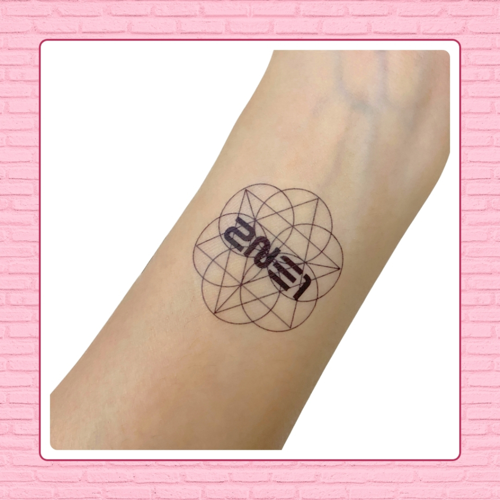2NE1 Temporary Tattoo Sticker Welcome Back Tour Concert | Shopee ...