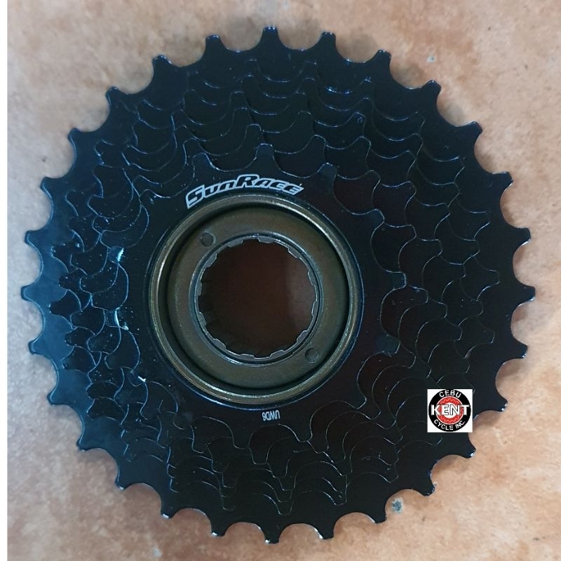 Original Sunrace (Taiwan made) 6 7 speed sprocket Cogs 14-28T | Shopee ...