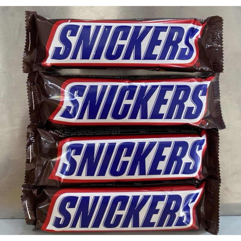 Snickers Full Bars Chocolates 51g (4 pcs) | Shopee Philippines