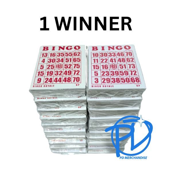 COD Bingo Set 1 Winner Set Assorted Color Barangayan Fiesta Celebration ...