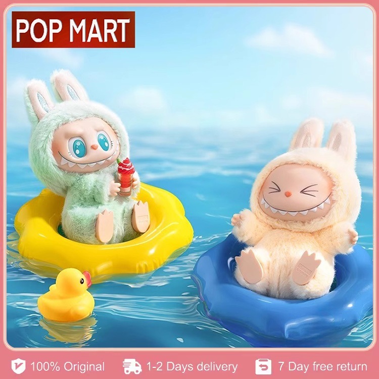 【Ready Stock】POPMART LABUBU Sitting Party Vinyl Plush Mystery Box ...