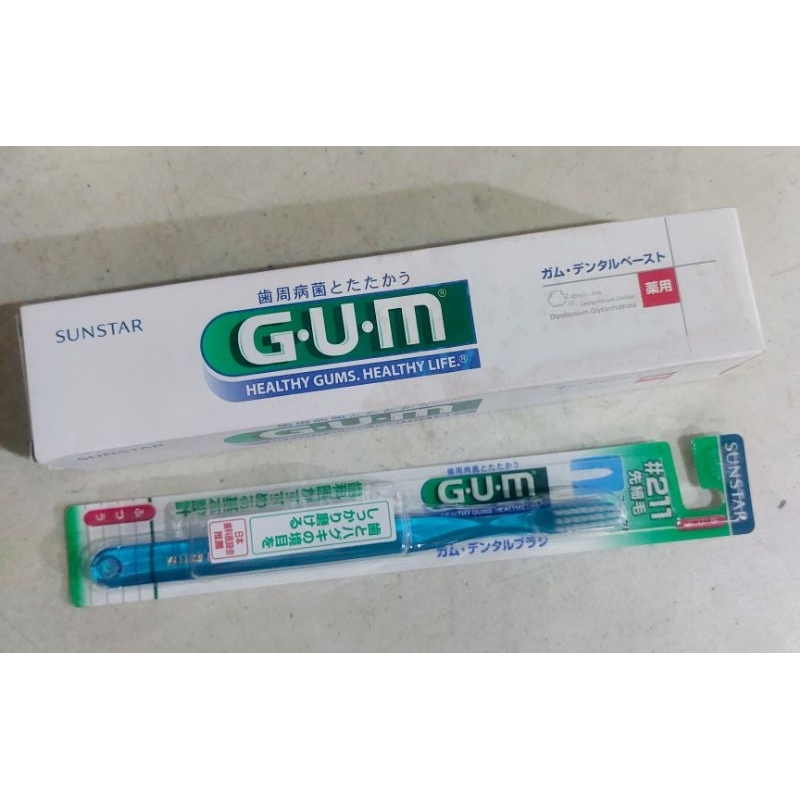 Sunstar Gum Toothpaste & Toothbrush Japan | Shopee Philippines