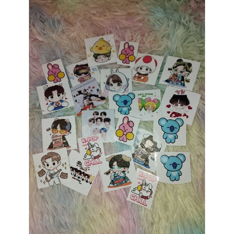 Sticker Twice TXT EN SVT and BTS Merchandise Souvenir Co | Shopee ...