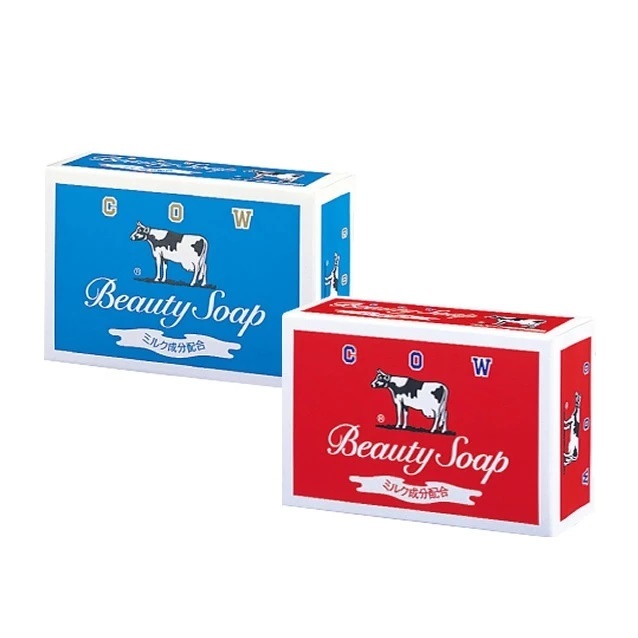 Cow Beauty Milk Soap Blue Box 85g / Red Box 90g Made in Japan | Shopee Philippines