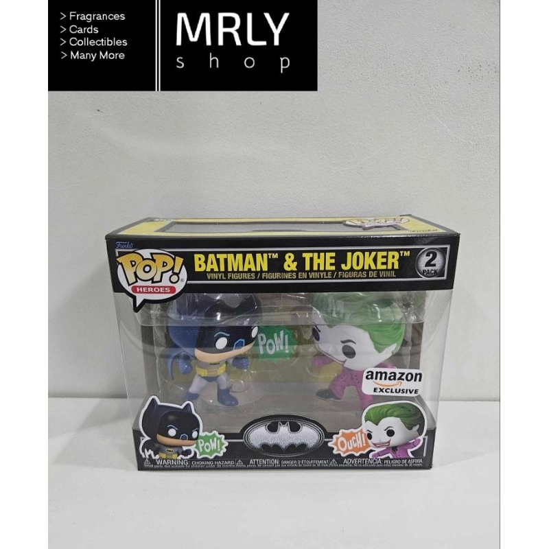 Funko Pop! Heroes: Batman's 85th Anniversary - Batman and The Joker, 2-Pack | Shopee Philippines