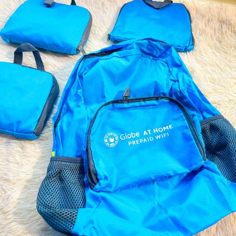 GLOBE FOLDABLE BACKPACK | Shopee Philippines