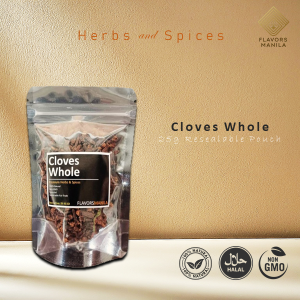 Premium Imported Dried Cloves in Resealable Pouch in 25g | Shopee ...