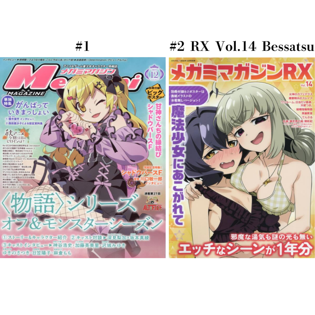 BRAND-NEW Megami MAGAZINE December 2024 Japanese Magazine | Shopee Philippines