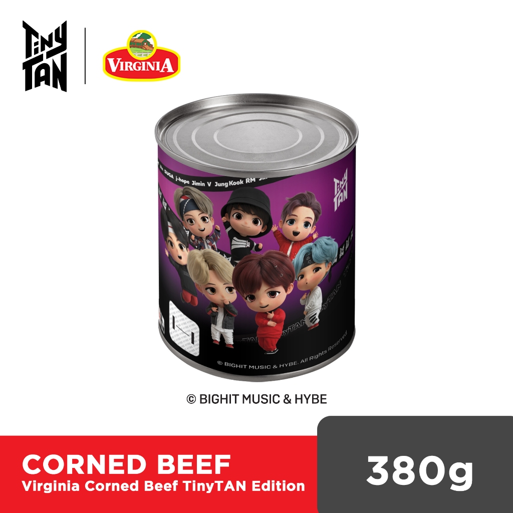 TINYTAN Virginia Corned Beef 380g | Shopee Philippines