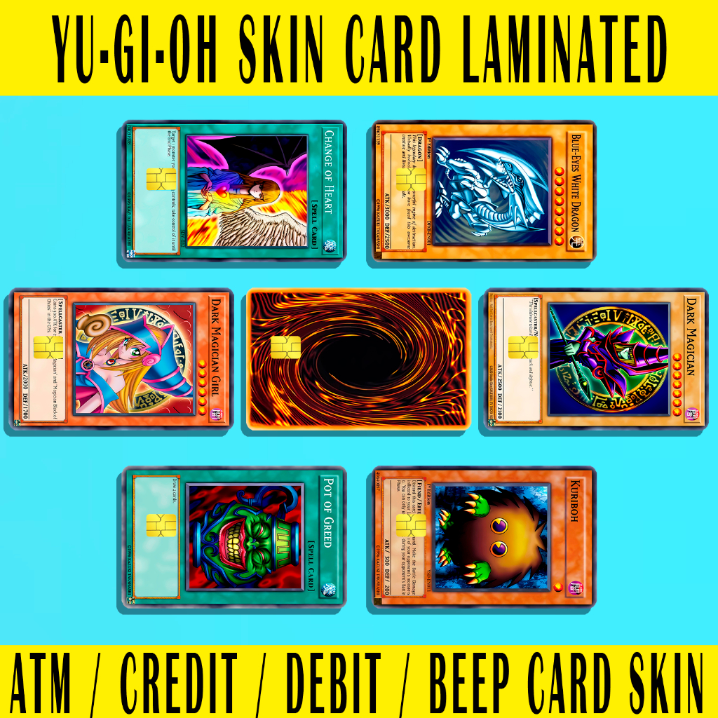 YU-GI-OH - (SKIN CARD STICKER) ATM/CREDIT/DEBIT/BEEP (SKIN CARD STICKER) | Shopee Philippines
