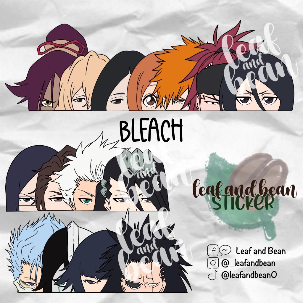 LNB || Bleach eye peekers stickers || waterproof vinyl stickers ...