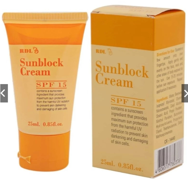 RDL Whitening Cream With Moisturizer (6g,12g & 25ml) sale ! | Shopee ...