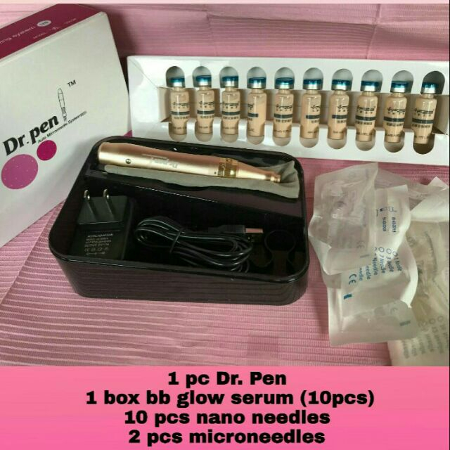 SALE! Bb glow set complete with pen and 10pcs BB glow serums | Shopee ...