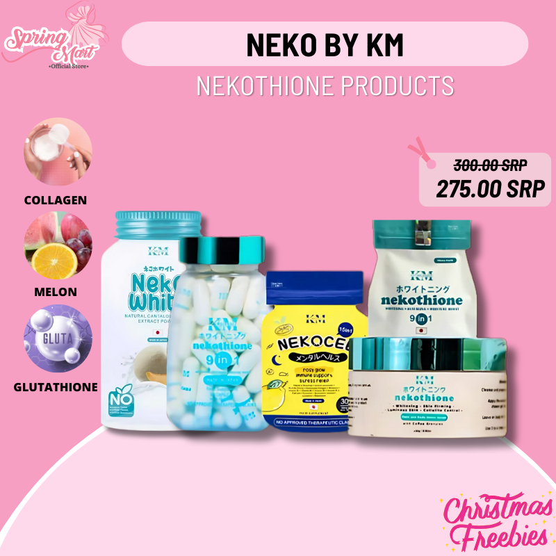 NEKOTHIONE 9 in 1 Neko by Kath Melendez Skin Whitening Glutathione 60 ...