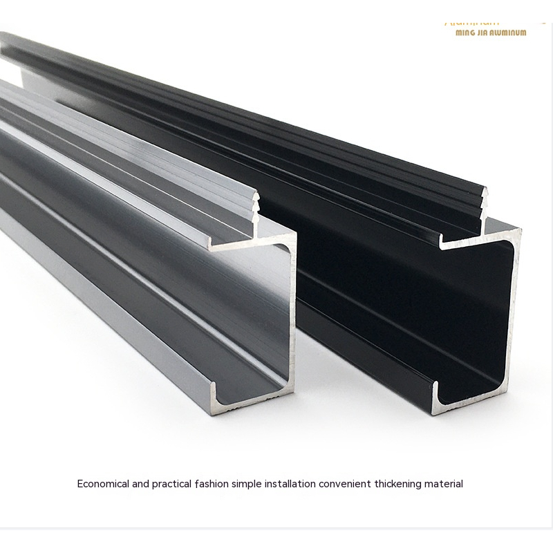 luminum continuous C Type kitchen closet Grab Handle 1.5 meters length ...