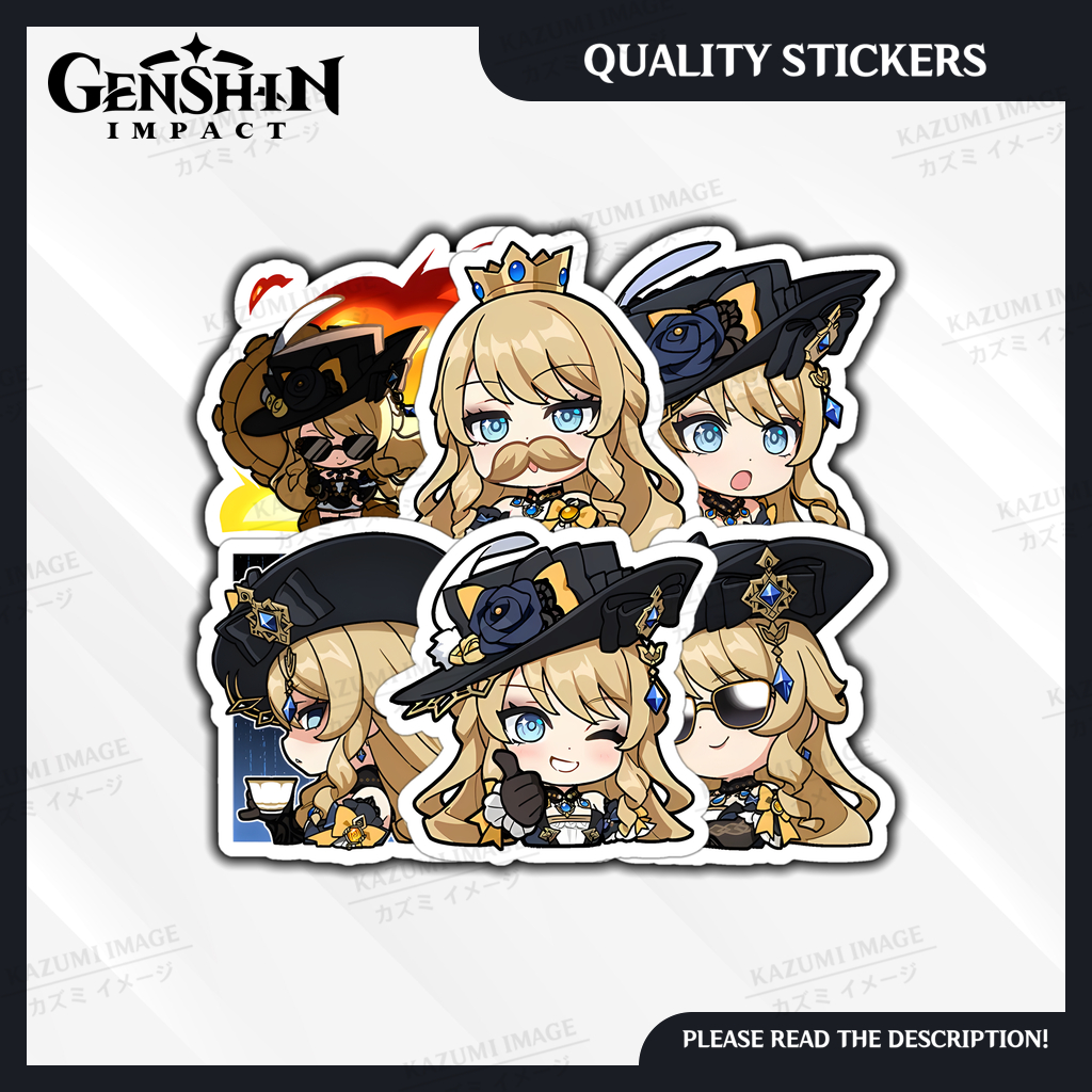 Navia - Genshin Impact Emoji Stickers | Shopee Philippines