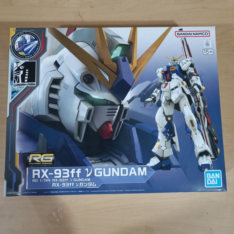 Bandai Hobby RG 1/144 RX-93FF Nu Gundam Side F exclusive model kit | Shopee Philippines