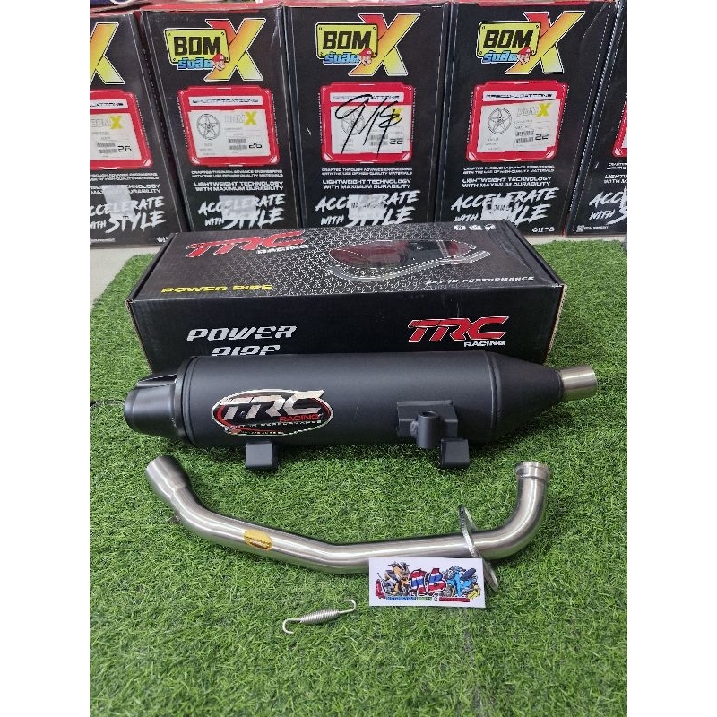 TRC RACING POWER PIPE MIO/CLICK/NMAX/AEROX/PCX/SNIPER | Shopee Philippines