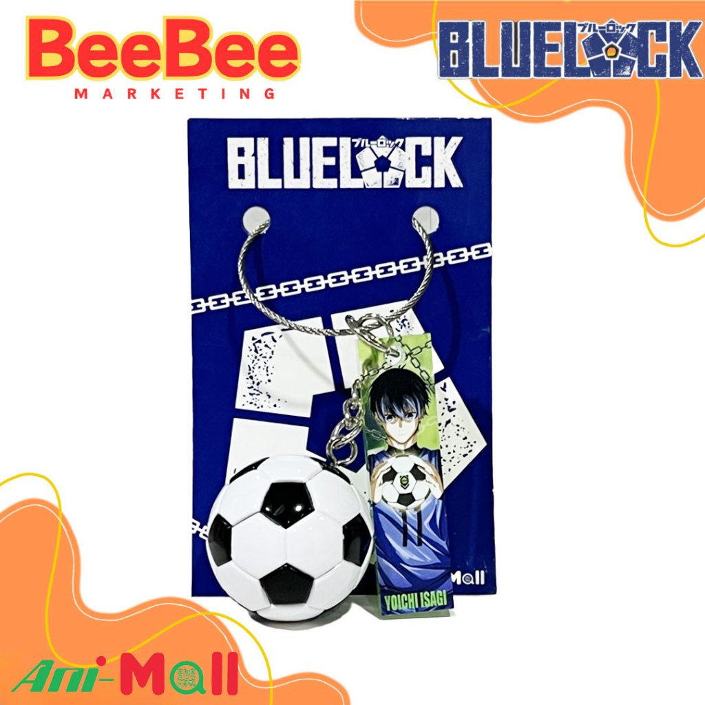 Official Bluelock Merchandise - Blue Lock Character Keychain - Yoichi ...