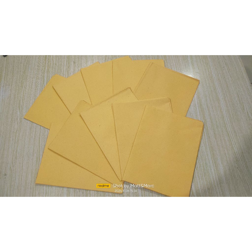 Folded Manila Paper, Bundle of 10 pieces (Size of 92.5 cm x 122 cm ...