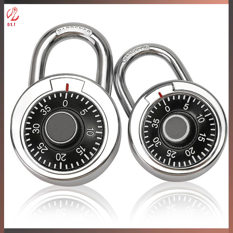 Portable door lock password lock circular rotatable lock secure lock ...