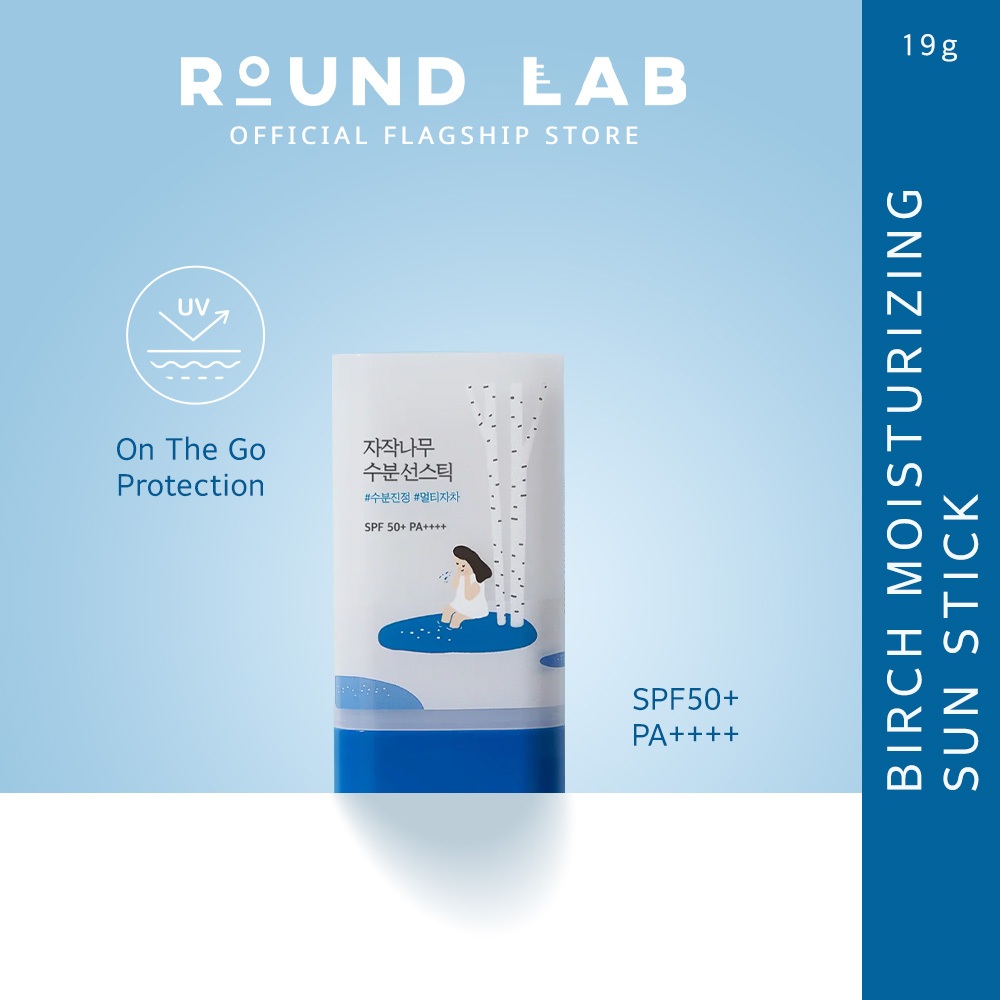 ROUND LAB Birch Juice Moisturizing Sun Stick SPF 50+ PA++++ 19G [Non ...
