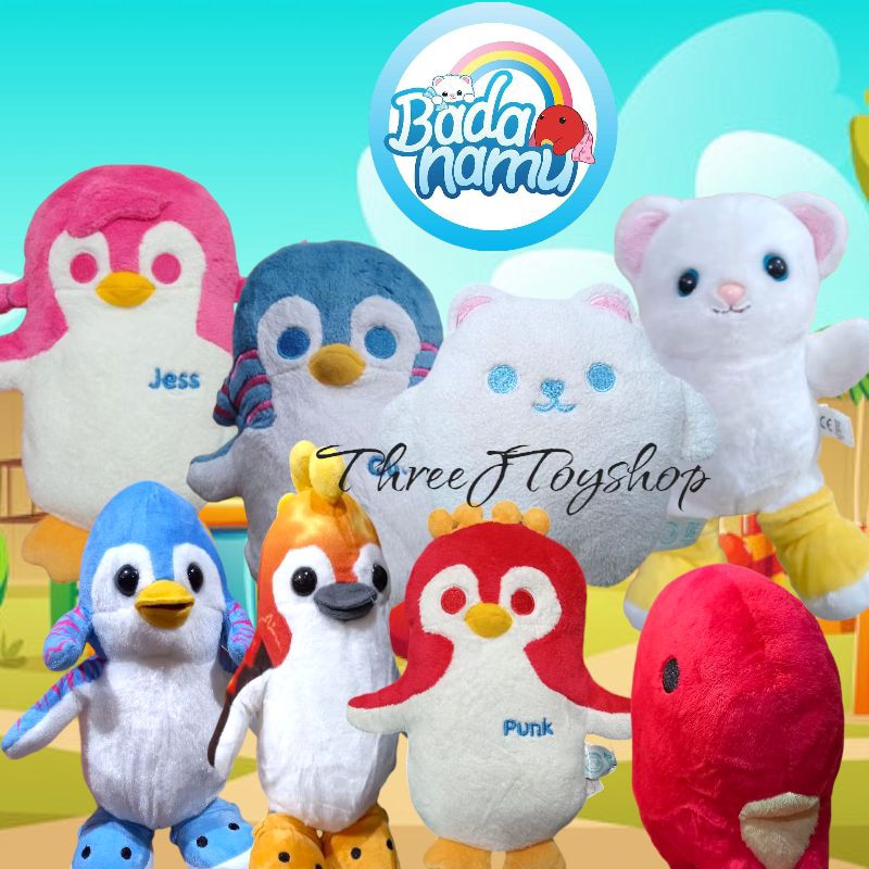 Badanamu Characters stuffed toys preloved | Shopee Philippines