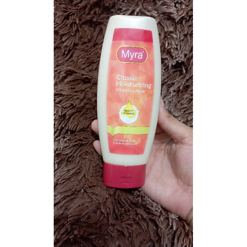 Myra Classic Moisturizing Vitamin Lotion 200ML | Shopee Philippines