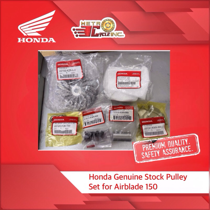 Honda Genuine Stock Pulley Set for Airblade 150 | Shopee Philippines