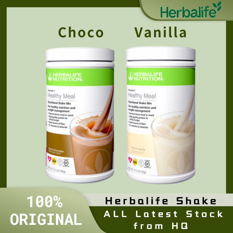 Herbalife Chocolate+Vanilla Slimming Nutrition Blend Meal Replacement ...