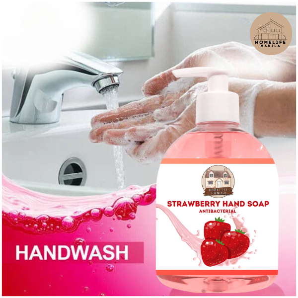 HOMELIFE Antibacterial Liquid Hand Soap 500ml Moisturizing Gentle Hand ...