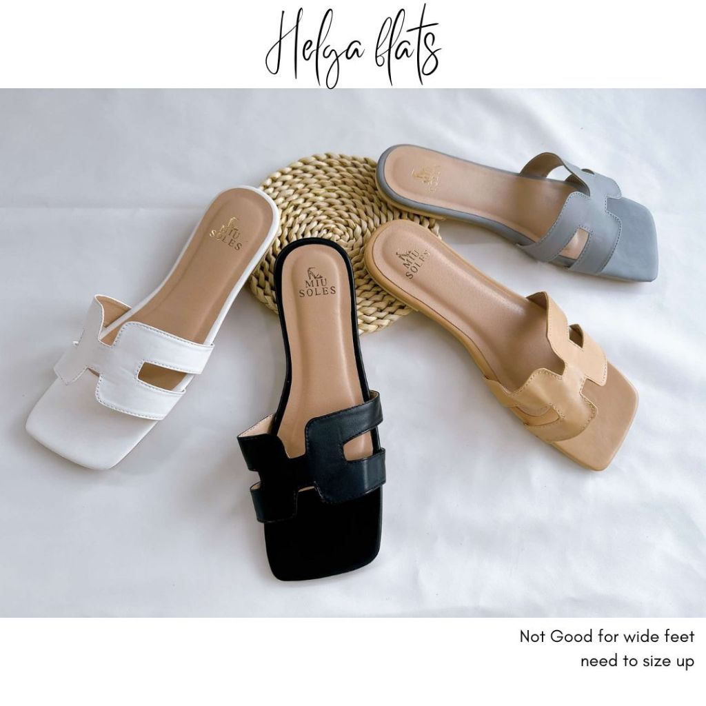 Miu Soles Helga Flat Plus Size ( Size 8-13) Not Good For Wide Feet ...