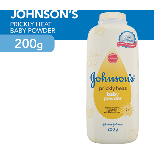 Johnson's Prickly Heat Baby Powder 200g | Shopee Philippines