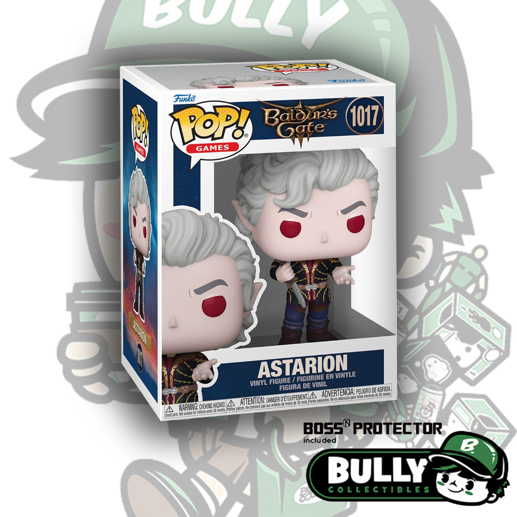 Funko POP! Games: Baldur's Gate 3 - Astarion 1017 With Boss Protector ...