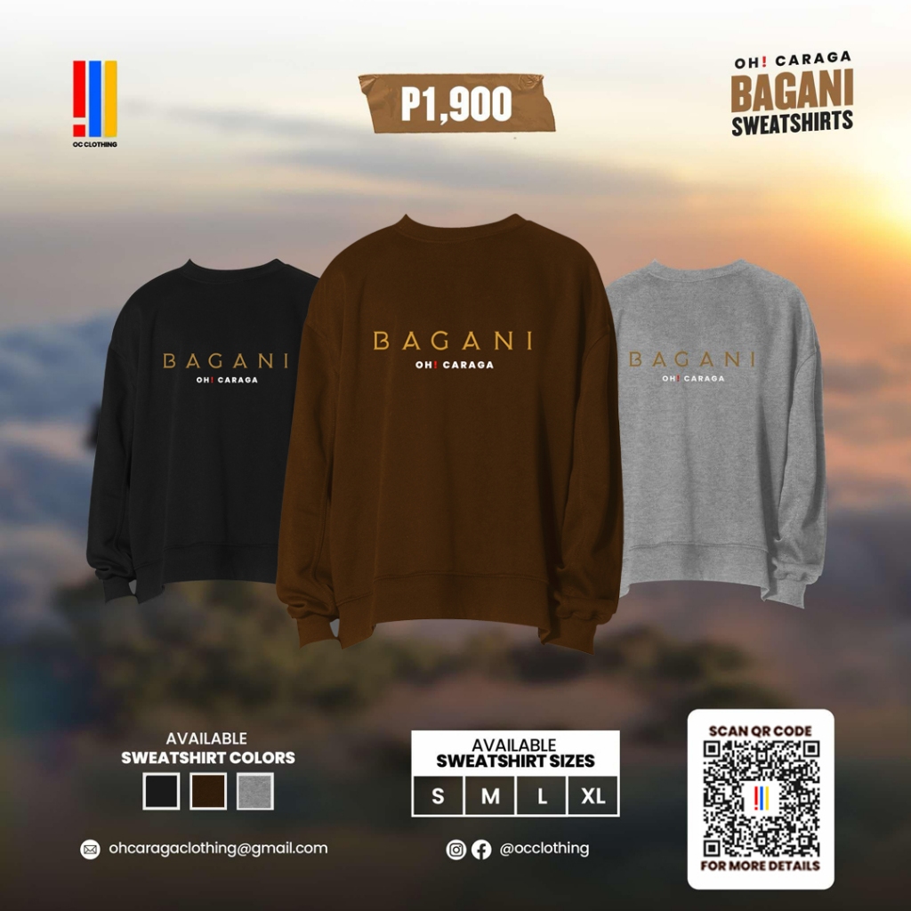 BAGANI Sweatshirts New Limited Edition | Shopee Philippines
