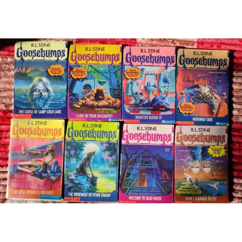 R. L. Stine - Goosebumps First Edition Covers [MMPB] | Shopee Philippines