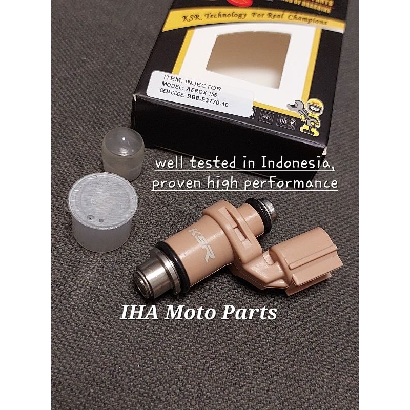 Fuel Injector "Yamaha Aerox 155 V1,V2,Sniper 150 V1,V2" (Stock/6 holes ...