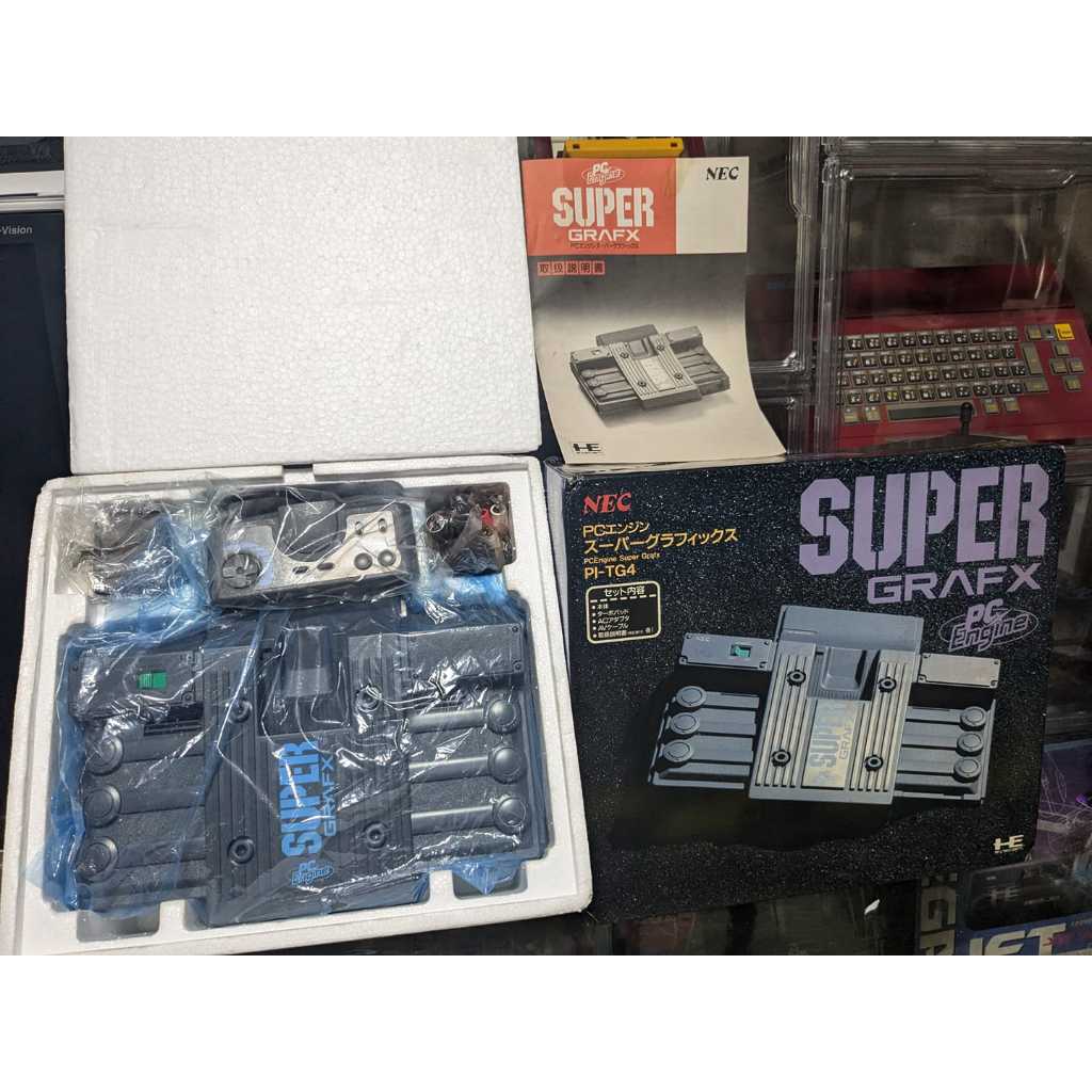 NEC PC Engine Super GrafX PI-TG4 Console System Mint in Box | Shopee ...